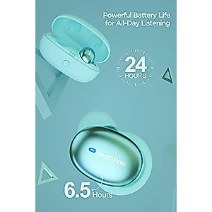 1MORE Stylish True Wireless in-Ear Headphones - Bluetooth - 6.5 Hours of Battery - 15-Minute Quick Charge for 3 Hours of Use – Portable Charging Headphone Case Included - True Wireless Earphones