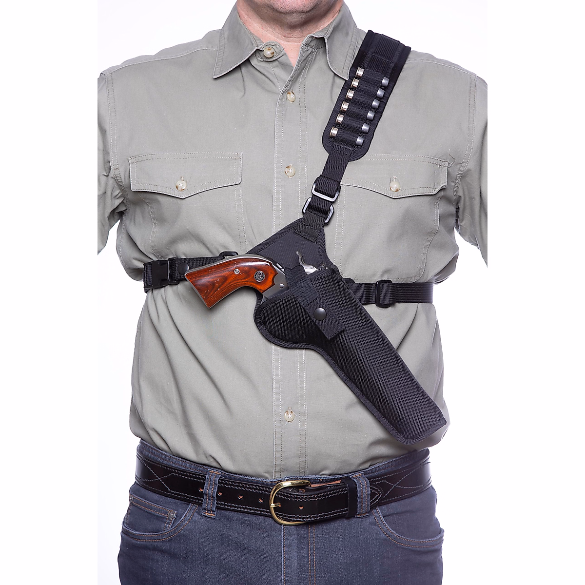 DIAMOND D OUTDOORS - Denali Chest Holster for Revolver up to 6 ½” Barrel