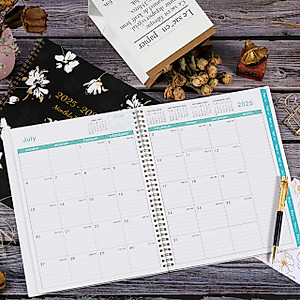 2023-2024 Monthly Planner - 18-Monthly Planner from January 2023 - June 2024, Monthly Planner 2023-2024 with Tabs, 9"x 11" Calendar Planner with Pocket, Contacts, Passwords Pages