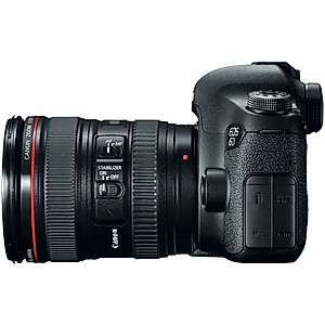 Canon EOS 6D 20.2 MP CMOS Digital SLR Camera with 3.0-Inch LCD and EF 24-105mm f/4L IS USM Lens Kit - Wi-Fi Enabled