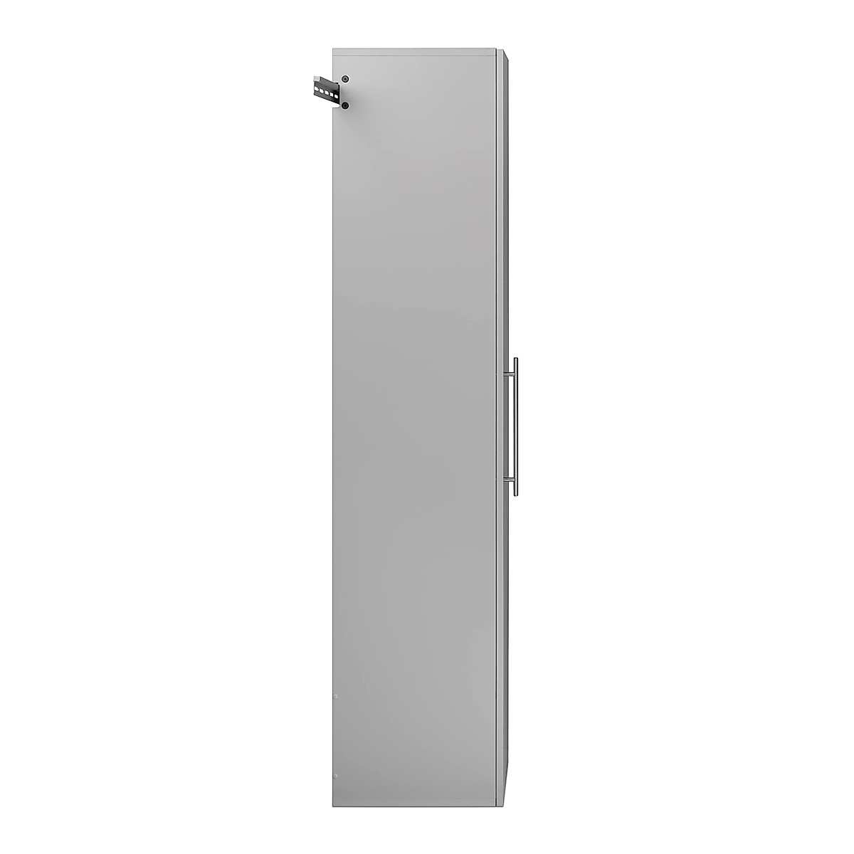 Prepac HangUps Narrow Wall Mounted Garage Storage Cabinet, Tall Storage Organizer Cabinet, 15" W x 72" H x 16" D, Light Gray