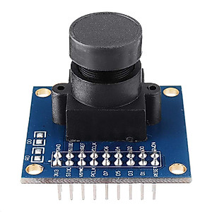 FAUUCHE JF-Xuan OV7670 Camera Module CMOS Acquisition Board Adjustable Focus 300,000 Pixel Circuit Boards