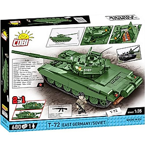 COBI Armed Forces T-72 (East Germany/Soviet) Tank