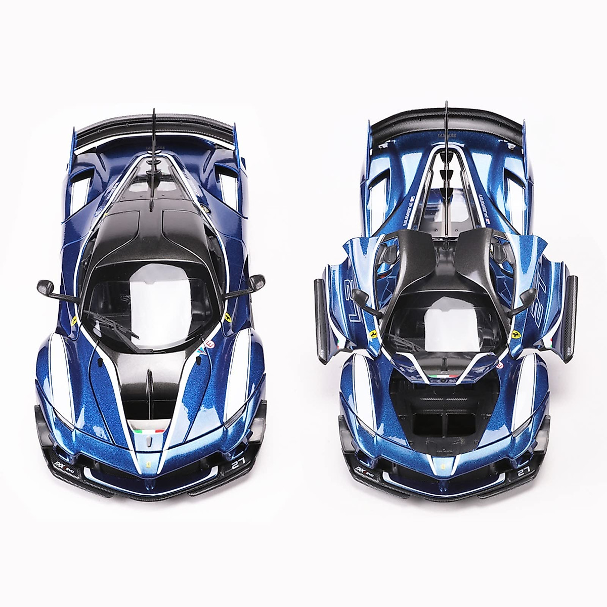 HTLNUZD 1/18 2023 FXXKevo Static Alloy Luxury Sports Car for Ferrari Die Cast Model Collectible Gift