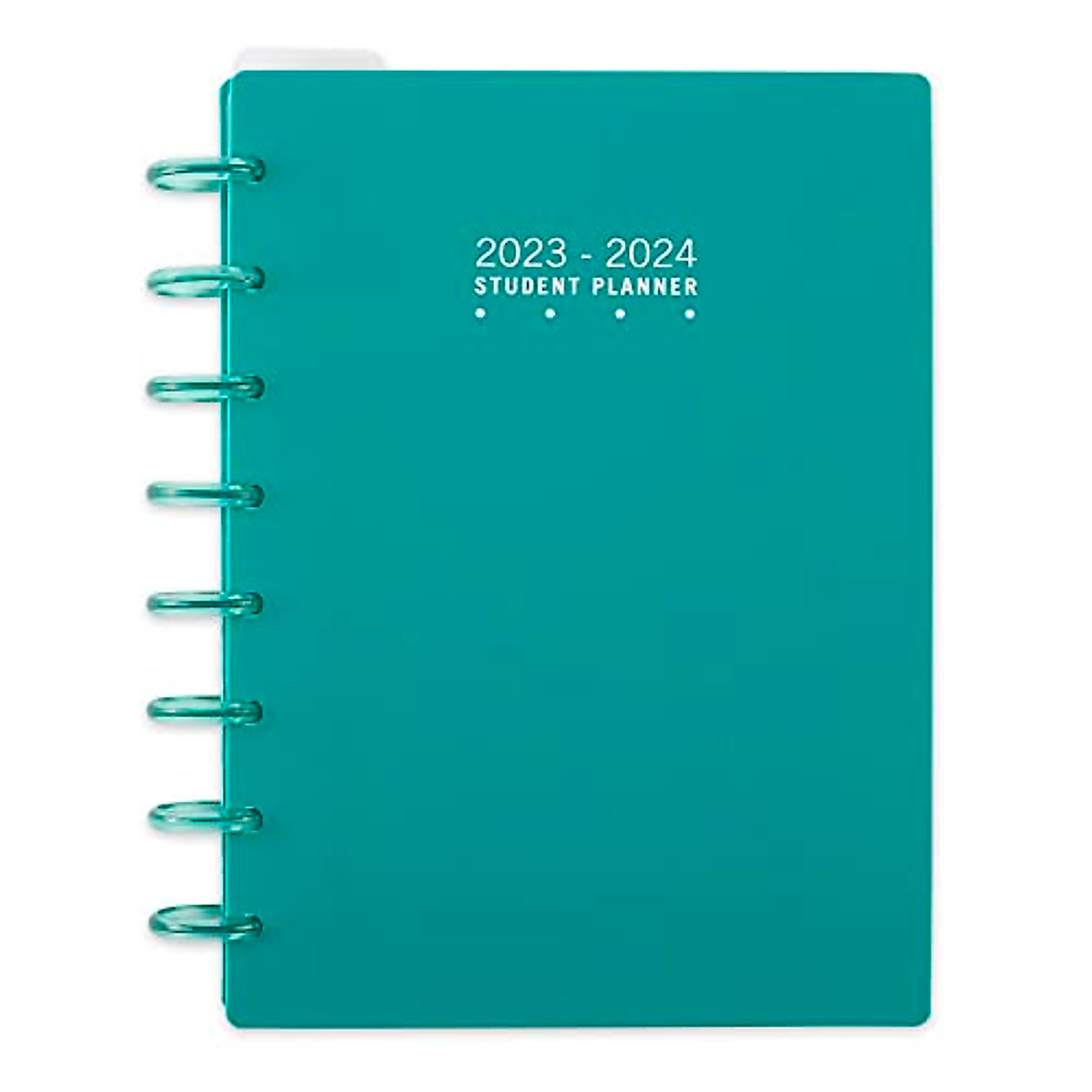 2023-2024 TUL® Discbound Weekly/Monthly Student Planner, Junior Size, Teal, July 2023 to June 2024, ODUS2234-0