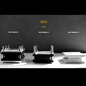 NOAHWOOD Fingerboards Parts Professional Prince II Trucks (34mm) + Update Self-locking Nuts (Black)