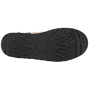 UGG Women's Classic Clear Mini Fashion Boot, Panther Butterscotch, 8