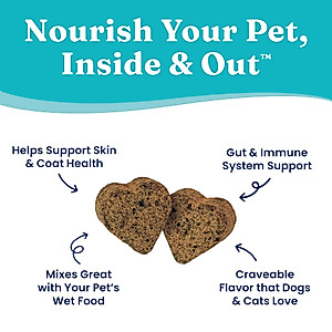 Solid Gold SeaMeal Multivitamin for Dogs - Grain Free Kelp Supplement - Digestive Enzymes for Dogs - Gut Health & Immune Support - Healthy Skin & Coat - Omega 3 & Superfood Soft Chews - 120 Count