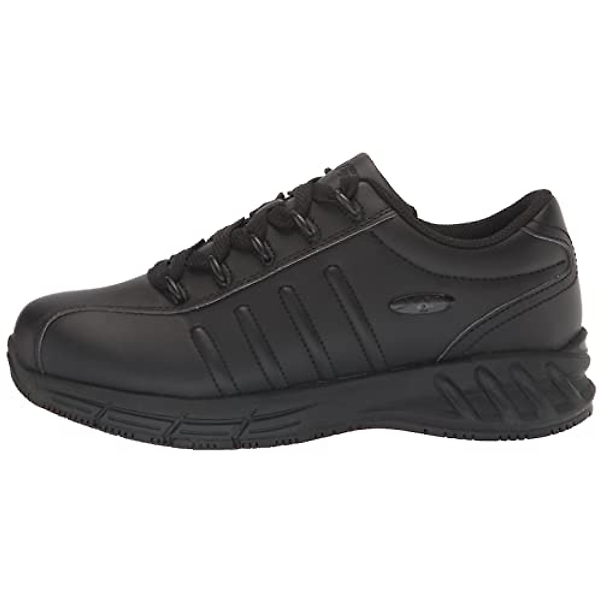 Lugz Women's Grapple Slip-Resistant Work Shoe Food Service, Black, 5.5
