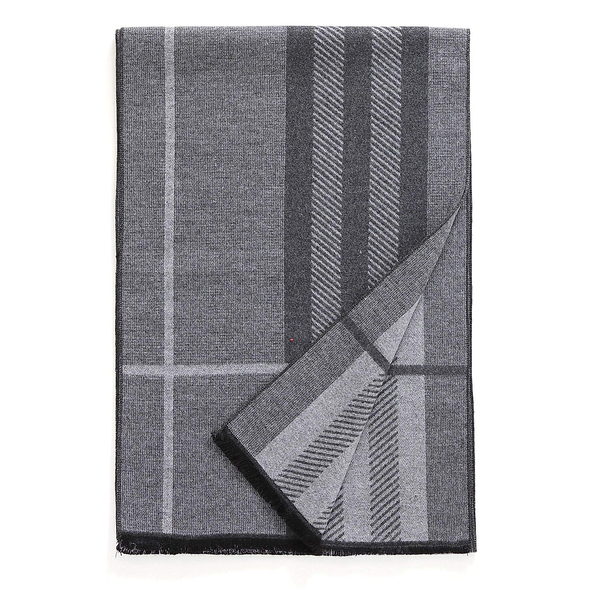 FULLRON Men Winter Scarf Soft Warm Long Cashmere Feel Scarves