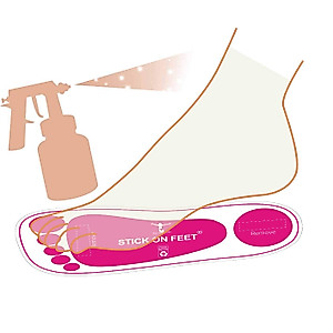 500 Pairs (1000 feet) Disposable Feet Pads Sunless Airbrush Spray Tanning Sole