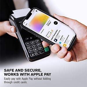 VENA Wallet Case Compatible with Apple iPhone 13 (6.1"-inch), vCommute (Military Grade Drop Protection) Flip Leather Cover Card Slot Holder with Kickstand (Rose Gold)