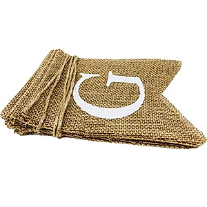 Shimmer Anna Shine Burlap God Bless Banner for Baby Girl Boy Baptism Decorations Christening First Communion Confirmation Baby Shower Wedding Birthday Party Photo Props (Pink)