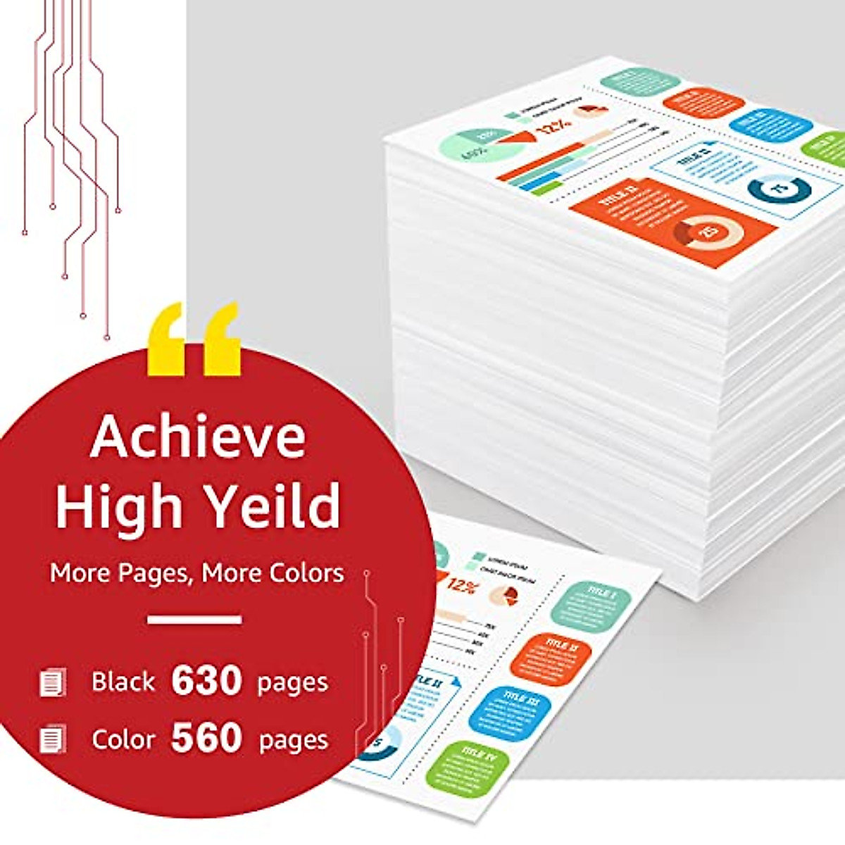 240XL 241XL Combo Pack for Canon Ink Cartridges 240 and 241 High Capacity PG-240XL CL-241XL for Canon PIXMA MG3520 MG3620 MG3600 TS5120 TS5120 MX472 MX452 MX512 MG3222 Printer (1 Black, 1 Color)