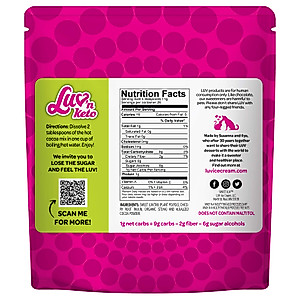 Sugar Free Drinking Hot Chocolate - Stevia Sweetened, Keto 1g Net Carb Gourmet Hot Cocoa Mix - Gluten Dairy Free, Vegan Non-GMO Low Carb Paleo Ketogenic Diabetic Friendly Snack 10 oz