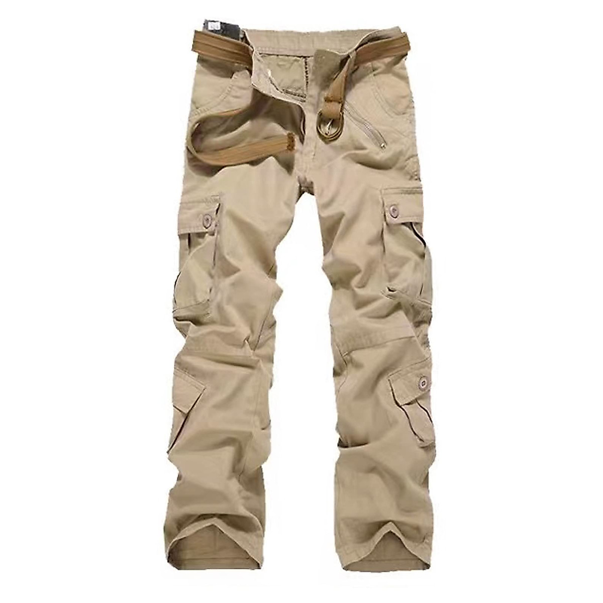 SEAFORM Womens Cotton Cargo Pants Military Combat Hiking Cargo Pants Outdoor Sports Camping Workwear Pants with Multi-Pockets