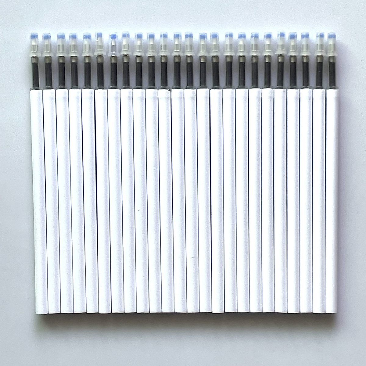 sencoo 24 Pack Erasable Black Gel Ink Pen Replace Refills 0.5mm Retractable Liquid Gel Pen Refills