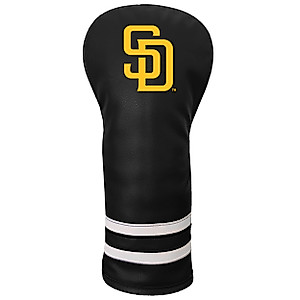 Team Golf MLB SAN Diego Padres Vintage Fairway Headcover (Color) - Printed Team Golf MLB Vintage Fairway Headcover (Printed), Fits All Fairway, Hybrid and Utility Clubs