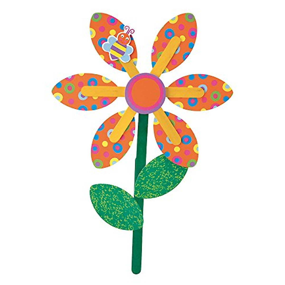 ALEX Toys Little Hands Pop Stick Art Craft Kit, Create Cute Animal and Flower Puppets, Allows Children to be Creative and Use their Imagination, For Ages 3 and up