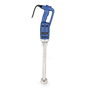 TK Tartle Kitchen Commercial Immersion Blender 500W Heavy Duty, Stainless Steel, Variable Speed, 16 inch Shaft
