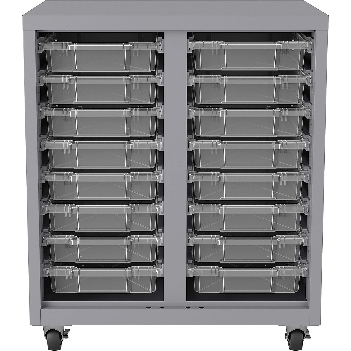 Lorell Pull-Out Bins Mobile Storage Unit