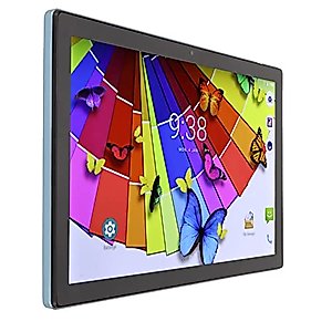 Jaerb Gaming Tablet, 10.1in Tablet 1080x1920 Type C Rechargeable 100 to 240V for Office (US Plug)
