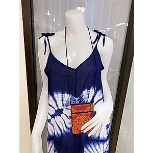 ablossom, Hmong Bag Hill Tribal Elephant Mini Crossbody Single Shoulder Unique Handmade For Women Cell Phone Purse Passport Holder & Travel Pouch Multicolor Handbag, Pack Of 6