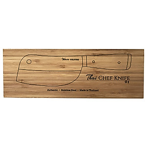 Verve Culture Artisan Stainless Steel Thai Chef's Knife #1 - Authentic Hand Crafted in Thailand