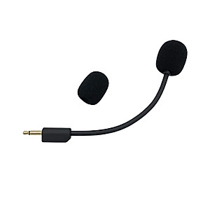 PDEEY Mic Replacement for Blackshark V2/Pro, Gaming Headset Microphone Attachment (3.5mm Jack, Detachable Boom, Noise Cancelling, Foam Cover)