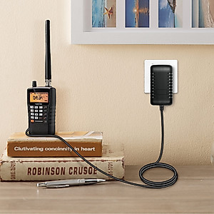 Dysead AC/DC Adapter Charger Cord for Uniden Bearcat BC75XLT BC-75XLT Handheld Scanner