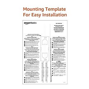 Amazon Basics Full Motion TV Wall Mount fits 12-Inch to 40-Inch TVs and VESA 200x200