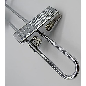 NAHANCO BSH12-50 12" Chrome-Plated Bikini Hanger with Chrome Drop 50 /Carton