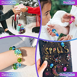 LET'S RESIN Resin Molds Silicone, 1 Pc Large Silicone Skull Epoxy Molds with 4 Pcs Small Skeleton Epoxy Resin Molds for Resin Casting Art Crafts, Candle Making, Home Decor, Pendants, Keychains