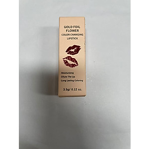 2 Pack Crystal Flower Jelly Lipstick,Magic Color Changing Lipstick,PH Clear Temperature Color Changing Lip Gloss,Lip Balm,Long Lasting Nourishing Moisturizing Lip Stick Set(Set C)