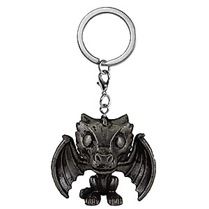 Funko POP Keychain: Game of Thrones - Drogon (Iron),Multicolor,2 inches