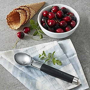 KitchenAid Gourmet Ice Cream Scoop, One Size, Matte Black
