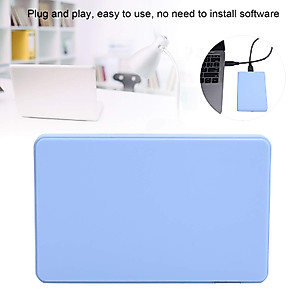 Kafuty-1 2.5 inch Portable External Hard Drive USB3.0 Mobile HDD Storage, Hard Storage Disk External Enclosures Case Box, for PC, Laptop, PS4, etc - 80G/120G/250G/500G/1T/2T(320G)