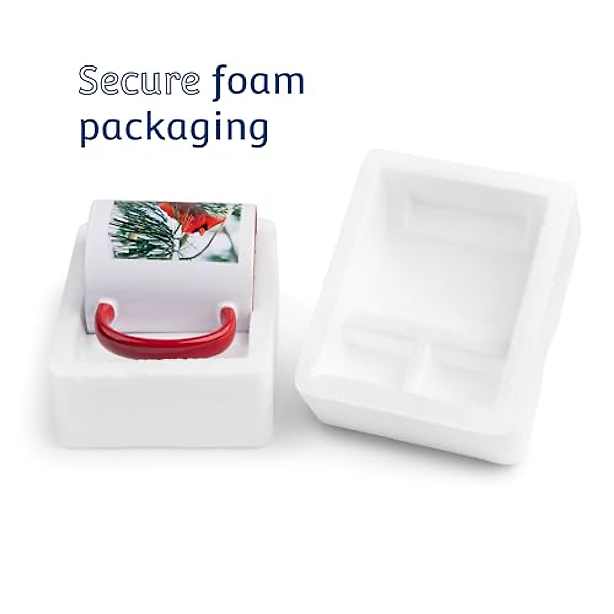 3dRose USA Oregon Basket Slough NWR Pair of Canada Geese Two Tone Mug, 11 oz, Black