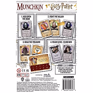 Munchkin Harry Potter Board Game | Officially Licensed Harry Potter Gift | Artwork from Harry Potter Movies | Collectible Steve Jackson's Munchkin Game