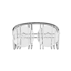 Spectrum Diversified Contempo Sink Sleek Soap & Sponge Kitchen Sink & Shower, Modern Kitchen & Bathroom Organizer, Sponge Holder with Suction Cups, 1 EA, Chrome