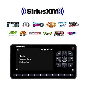 SiriusXM Onyx EZR Satellite Radio with Vehicle Kit, Easy to Install, Enjoy SiriusXM in Your Car and Beyond with This Dock and Play Radio for as Low as $5/month + $60 Service Card with Activation