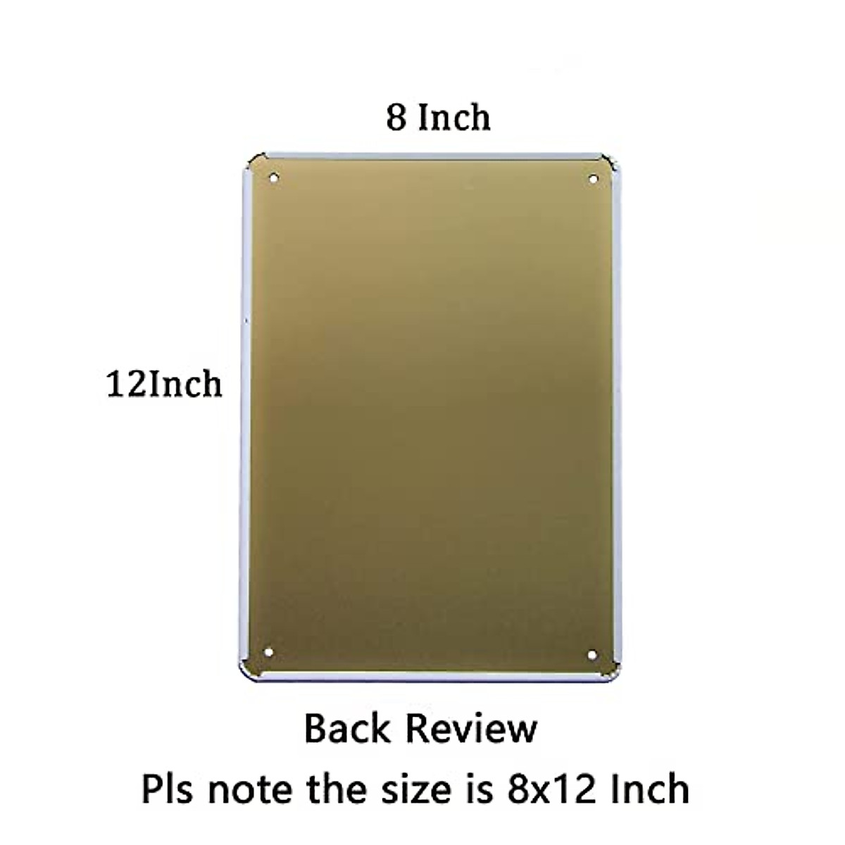 Room Decor Aesthetic Wall Decor Daily Gratitude Inspirational Metal Tin Sign, Green Boho Home Coffee Room Wall Office Decor 8X12Inch