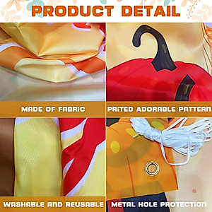 Thanksgiving Backdrop, Happy Thanksgiving Banner Thanksgiving Background, Thanksgiving Backdrops for Photography Party Decorations, 71 x 43 Inch