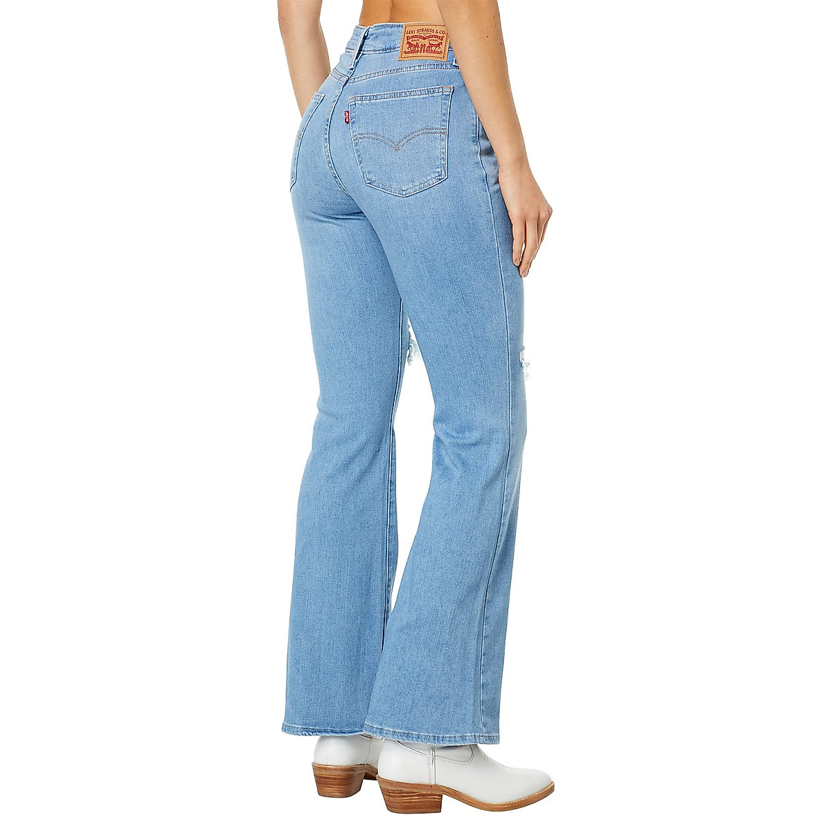 Levi's Women's 726 High Rise Flare Jeans, (New) Let's Talk, 29 Regular