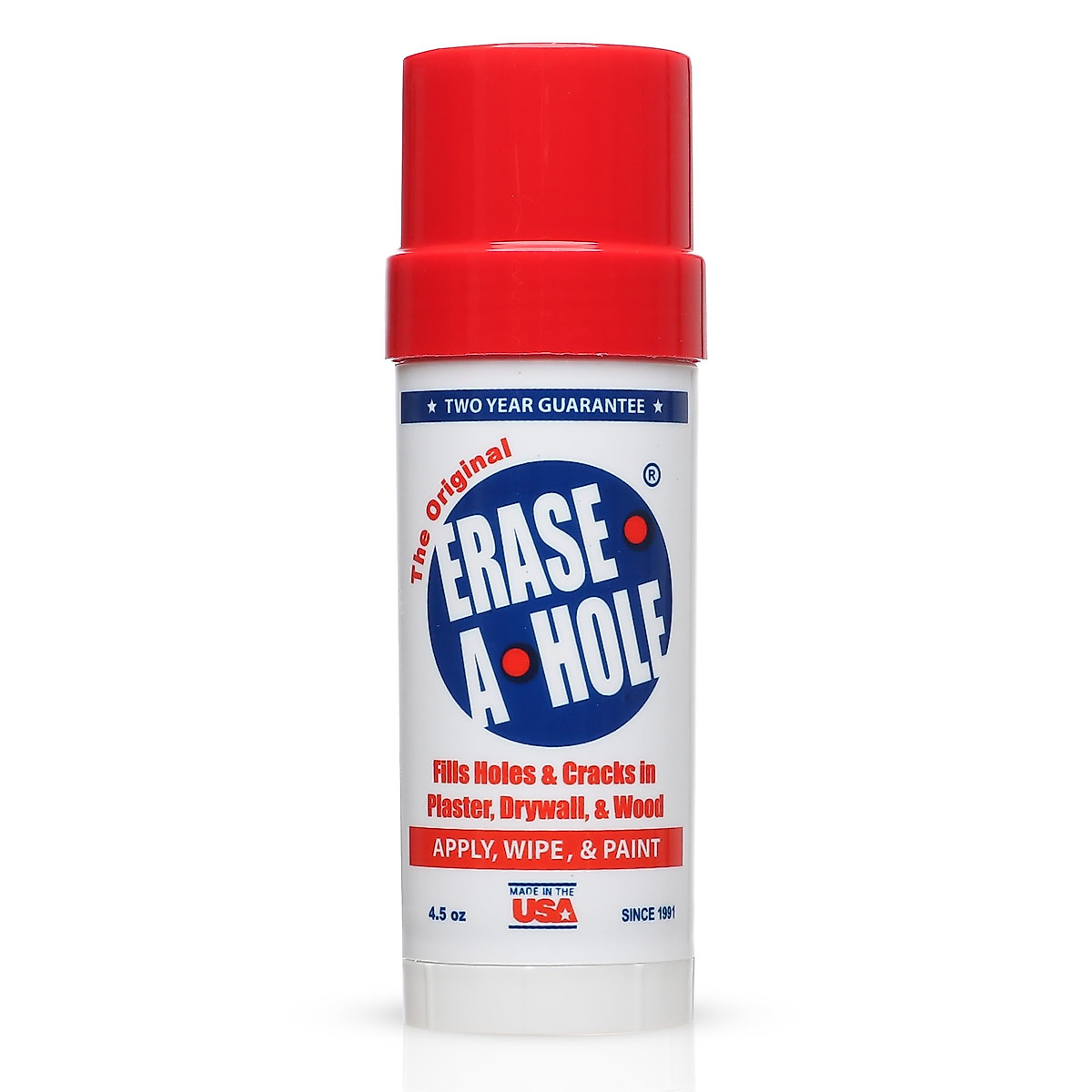 Erase-A-Hole The Original Drywall Repair Putty: A Quick & Easy Solution to Fill The Holes in Your Walls-Also Works on Wood & Plaster (1)