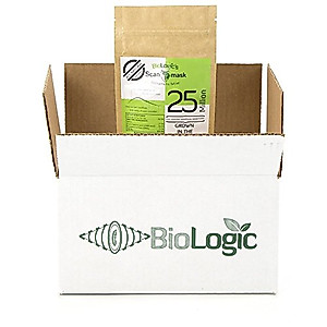 BioLogic Scanmask Beneficial Nematodes, Steinernema feltiae Sf Nematodes for Natural Insect Pest Control (25 Million with Applicator)