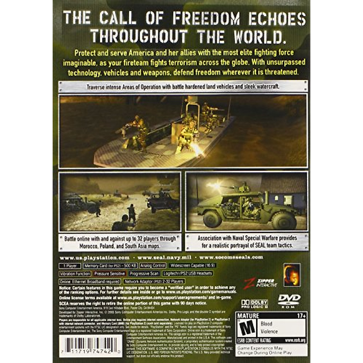 SOCOM 3 U.S. Navy Seals - PlayStation 2