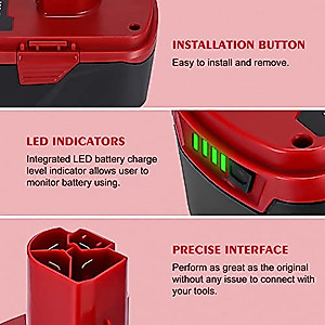 5.0Ah 19.2V Battery Replacement for Craftsman 19.2 Volt Battery Lithium Ion C3 Diehard XCP 315.115410 315.11485 130279005 1323903 120235021 11375 11376 315.Pp2011 Cordless Drill Battery