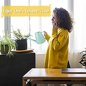 Watering Can for Indoor Plants, Small Watering Cans for House Plant Garden Flower, Long Spout Water Can for Outdoor Watering Plants 1.8L 60oz 1/2 Gallon