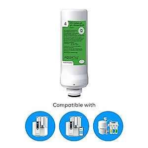 AquaTru - Replacement VOC Filter with ph+ Mineral Boost (Stage 4) for AquaTru Classic, Connect & Under Sink AquaTru Water Purifier